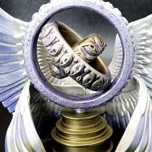 Biblically Accurate Angel Handpainted Resin RPG Miniature for TTRPG ...