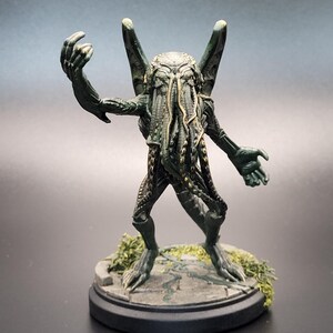 Hand Painted 3D Printed Cthulu Miniature for RPG Games. Gothic Game ...
