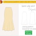 Vest Sewing Pattern Mari, Cropped Waistcoat Pattern PDF Short, Button ...