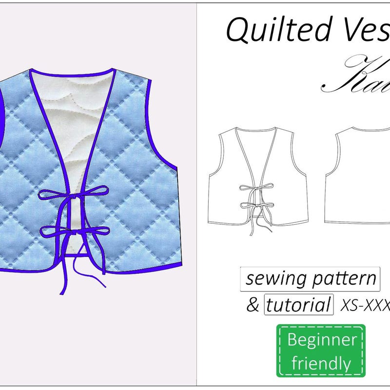 Quilted Vest Leather - Etsy UK
