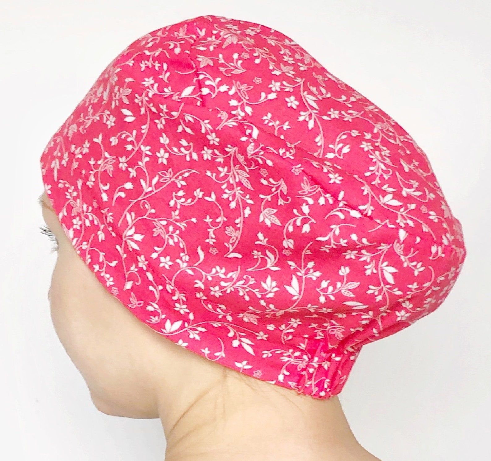 Scrub Cap Pattern No Ties Scrub Hat Sewing Pattern PDF Scrub - Etsy