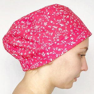 Scrub Cap Pattern No Ties, Scrub Hat Sewing Pattern PDF Scrub Caps for ...