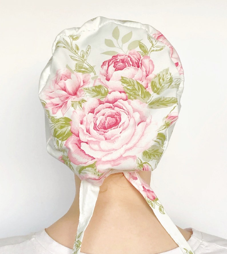 Scrub Cap Pattern, Scrub Hat Sewing Pattern Scrub Cap Ponytail PDF ...