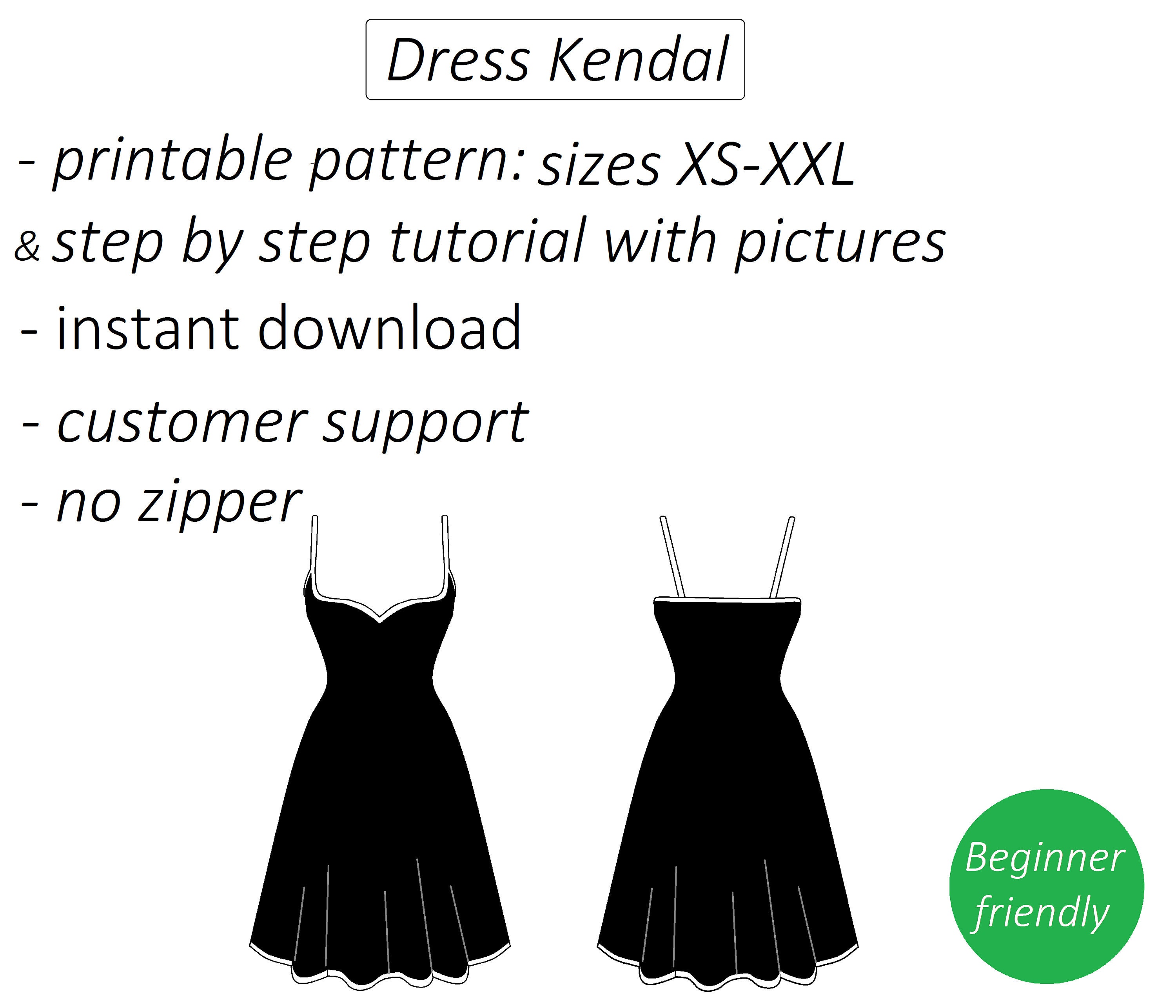 Printable Dress Templates