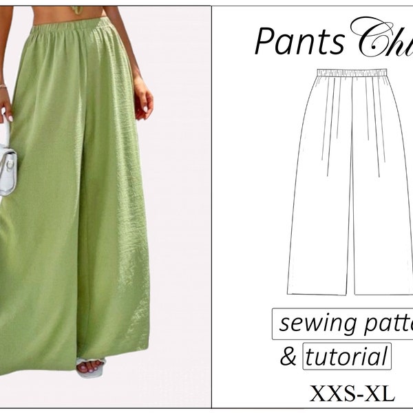 Pattern Palazzo - Etsy