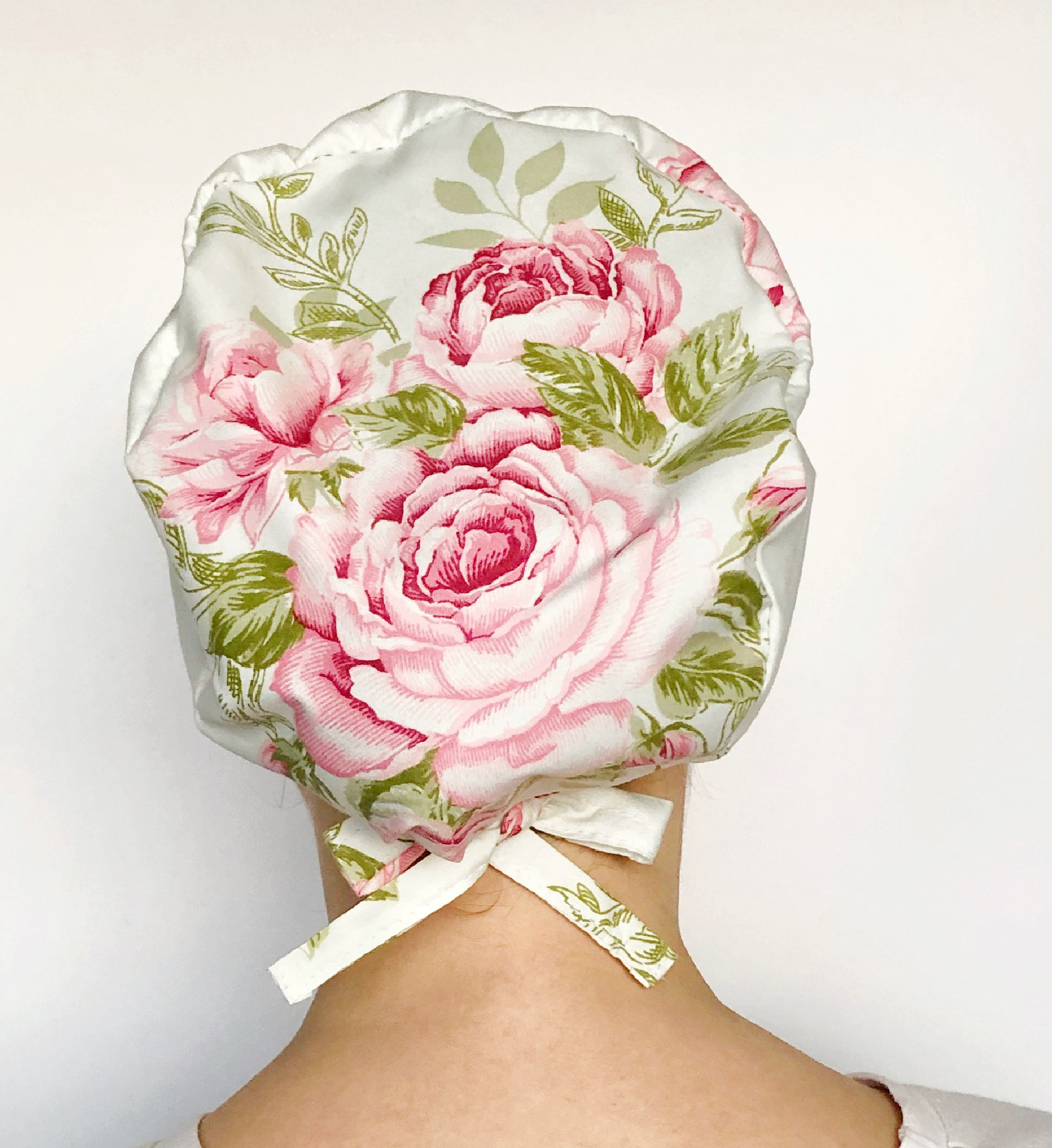 Scrub Cap Pattern, Scrub Hat Sewing Pattern Scrub Cap Ponytail PDF ...