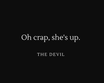Oh Crap Shes Up - Etsy