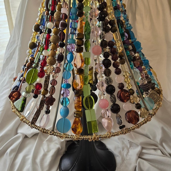 Beaded Lampshade - Etsy
