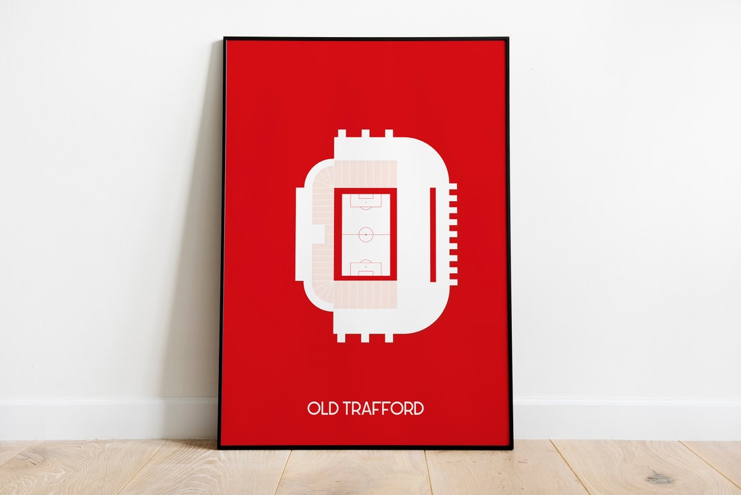 Old Trafford Stadium Old Trafford Stadium Poster Old Trafford Stadium ...