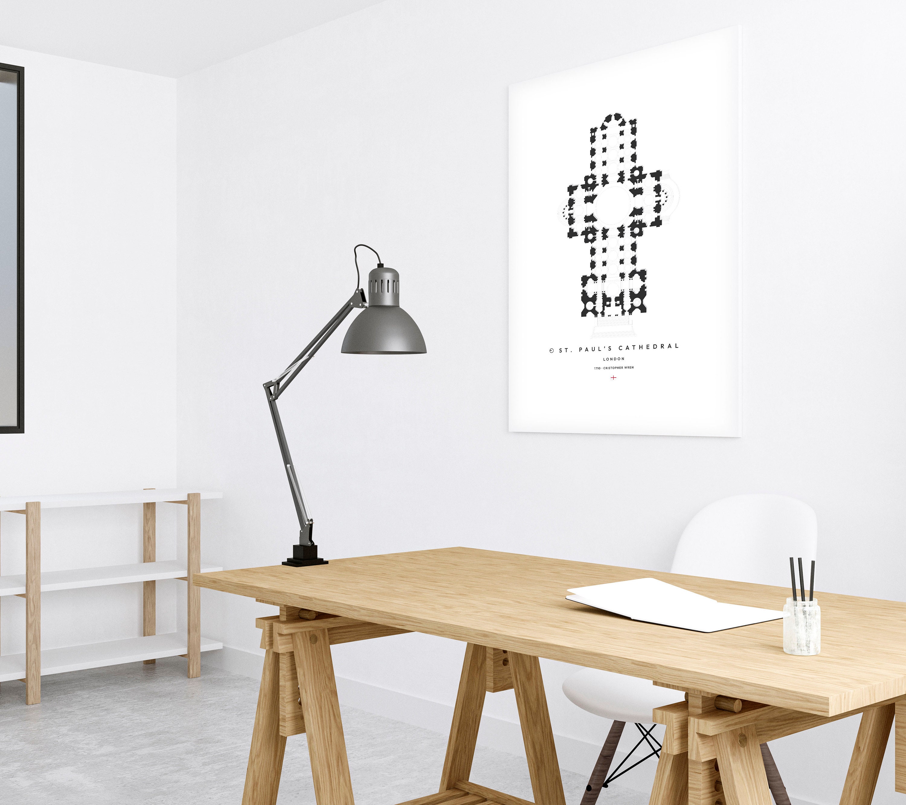 Catedral de San Pablo Svg Png Pdf Dxf Eps / Plan de la Catedral de San ...