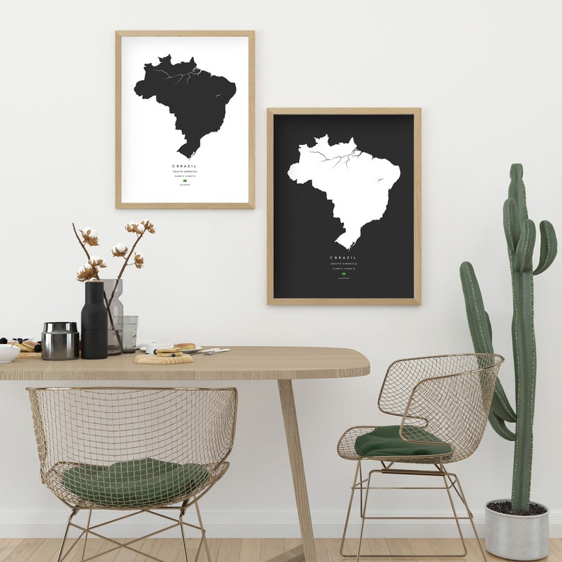 Brazil Map Svg Png Pdf Dxf Eps Brazil Print Brazil Vector File Brazil ...