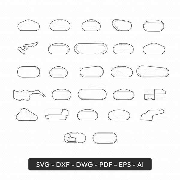 Nascar Race Track - Etsy