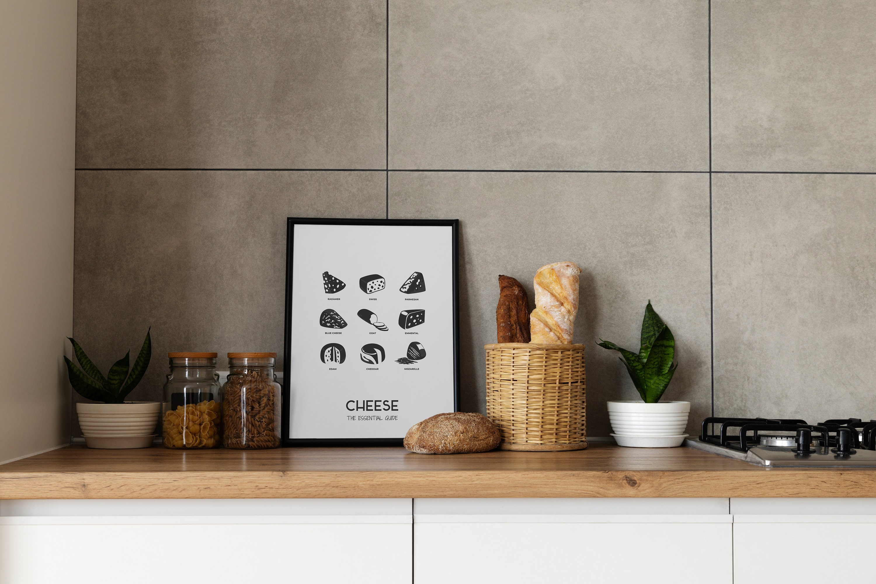 The Essential Guide Cheese Poster Cheese Guide Cheese - Etsy