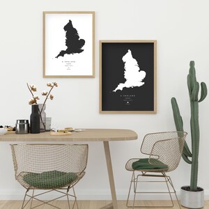 England Map Svg Png Pdf Dxf Eps England Print England - Etsy