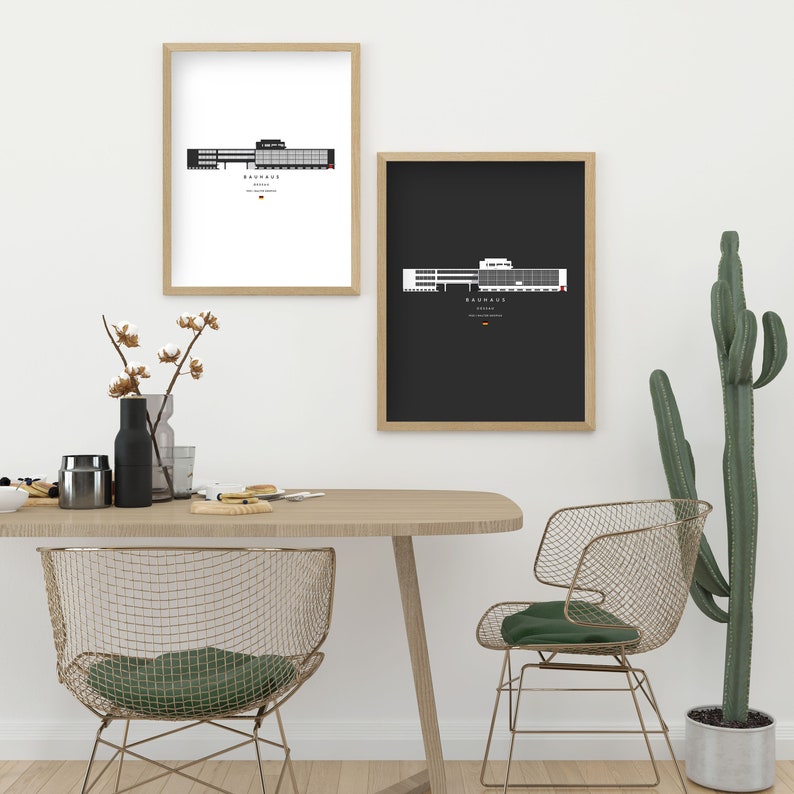 Bauhaus Svg Png Pdf Dxf Eps Bauhaus Building Elevation - Etsy