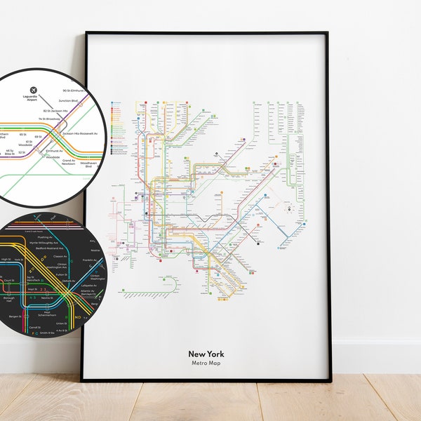 Subway Poster - Etsy