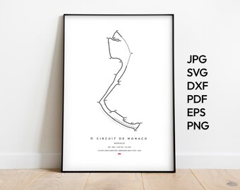 Monaco Grand Svg - Etsy