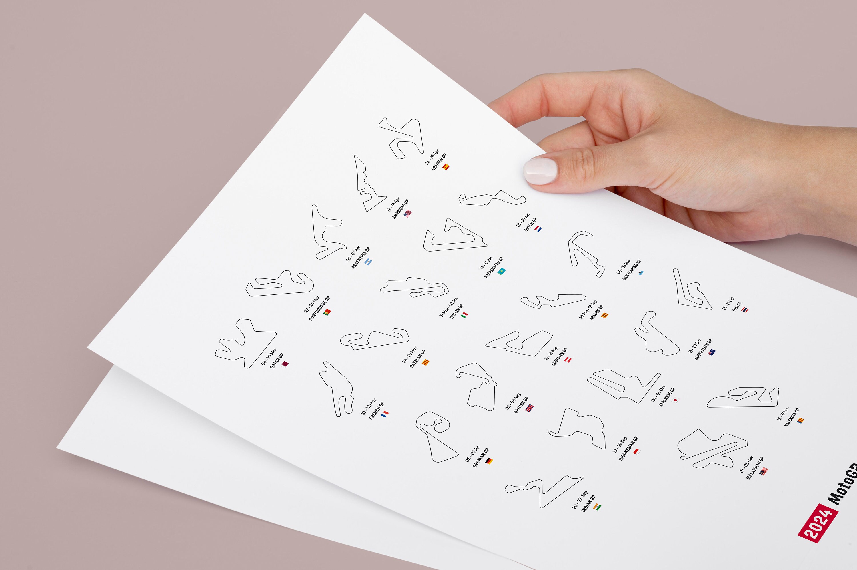 Moto 2024 Calendar Moto Gp 2024 Schedule Grand Prix Motorcycle Racing ...