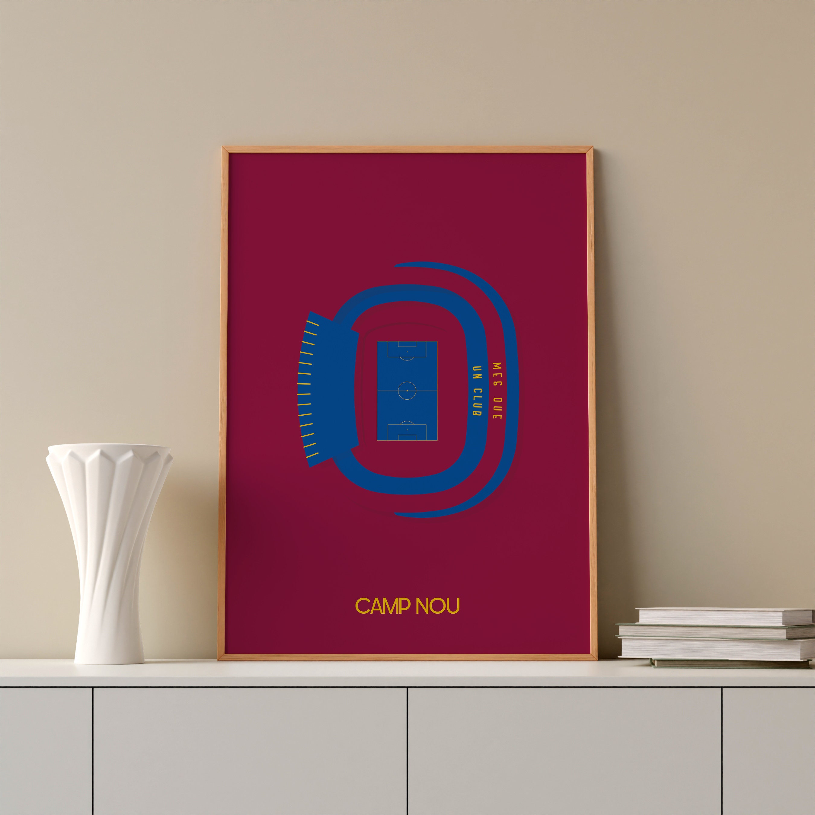 Set of 3 Camp Nou Stadium Camp Nou Poster Camp Nou Gift Camp Nou ...