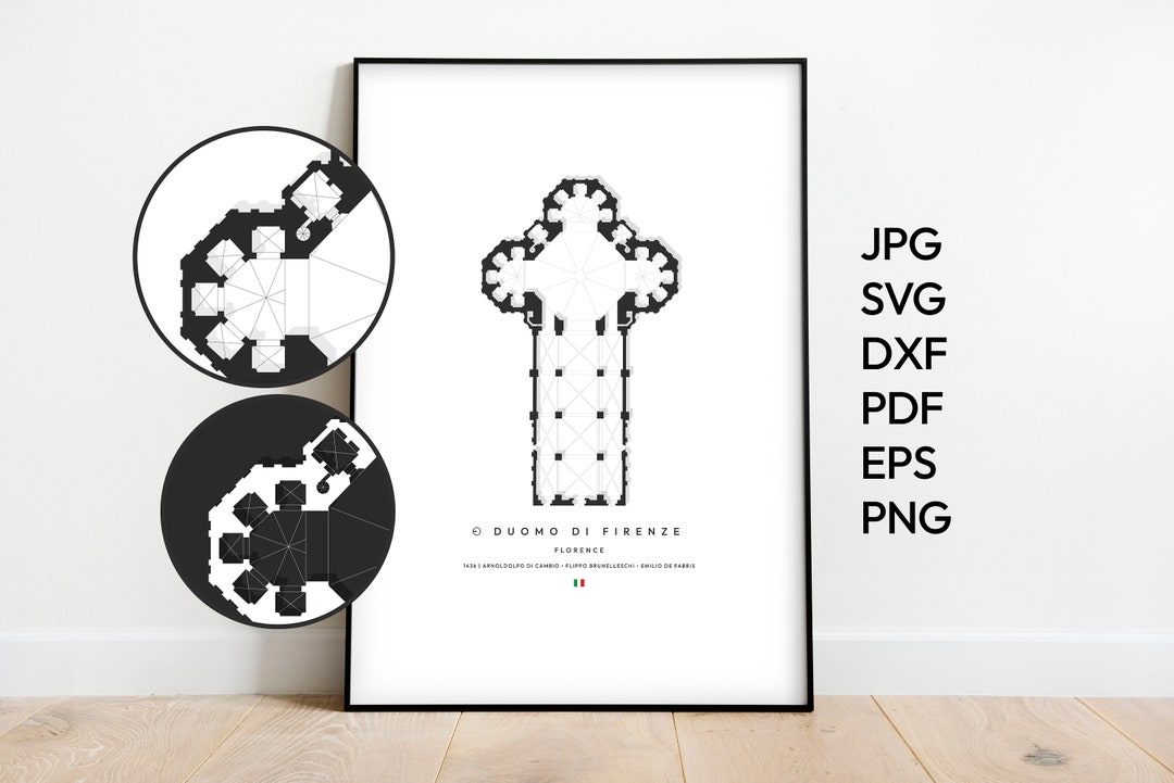 Duomo Di Firenze Svg Png Pdf Dxf Eps Florence Cathedral Florence ...
