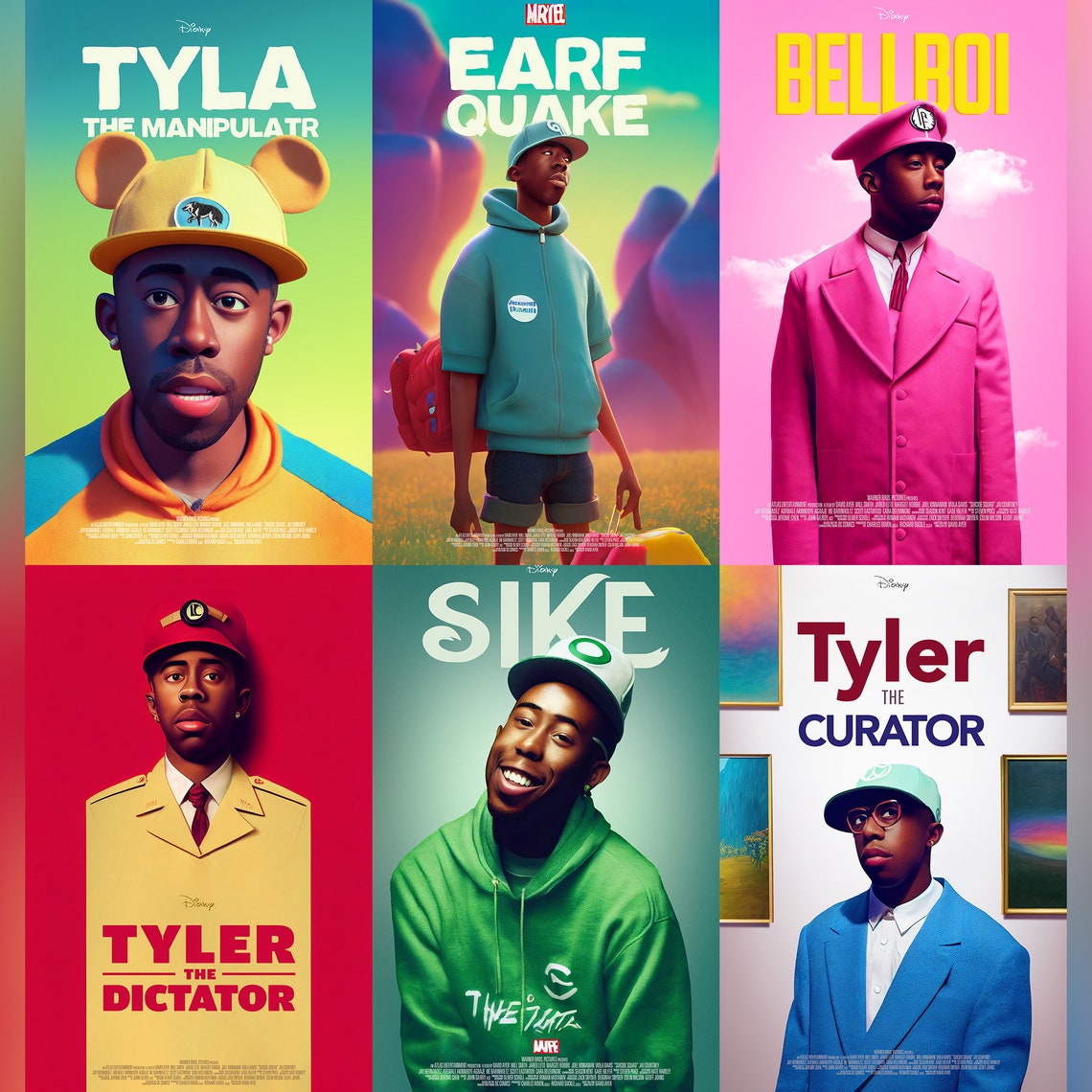 Tyler the Creator Movie Posters High Res Digital Downloads 6 Designs - Etsy