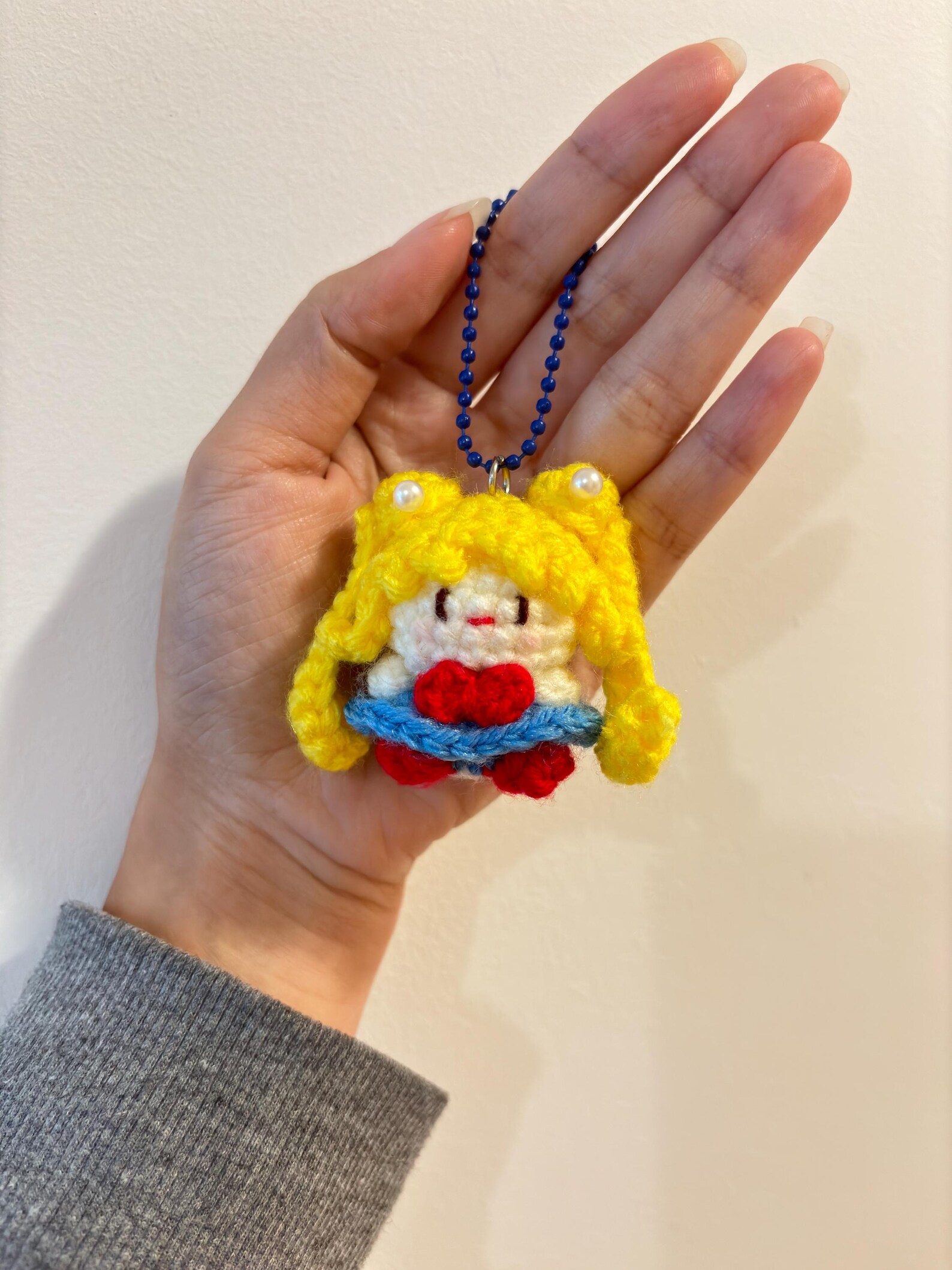 Mini Sailor Moon Keychain Tsukino Usagi - Etsy