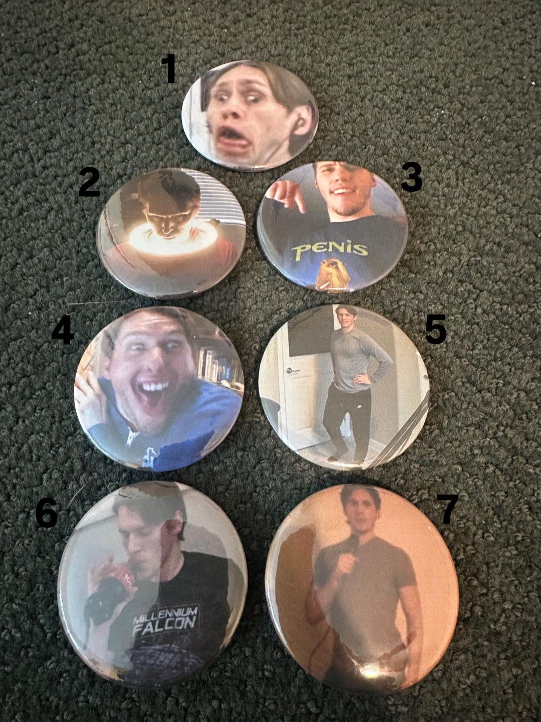 Jerma Button Pins P.2 - Etsy