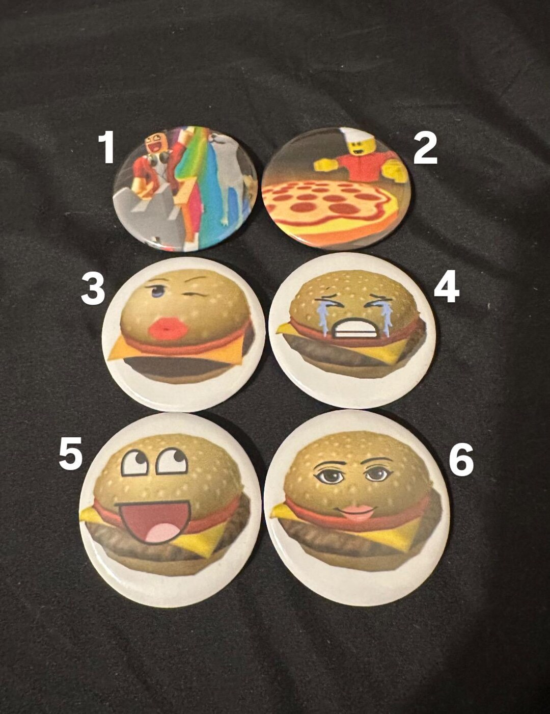 Roblox Button Pins - Etsy