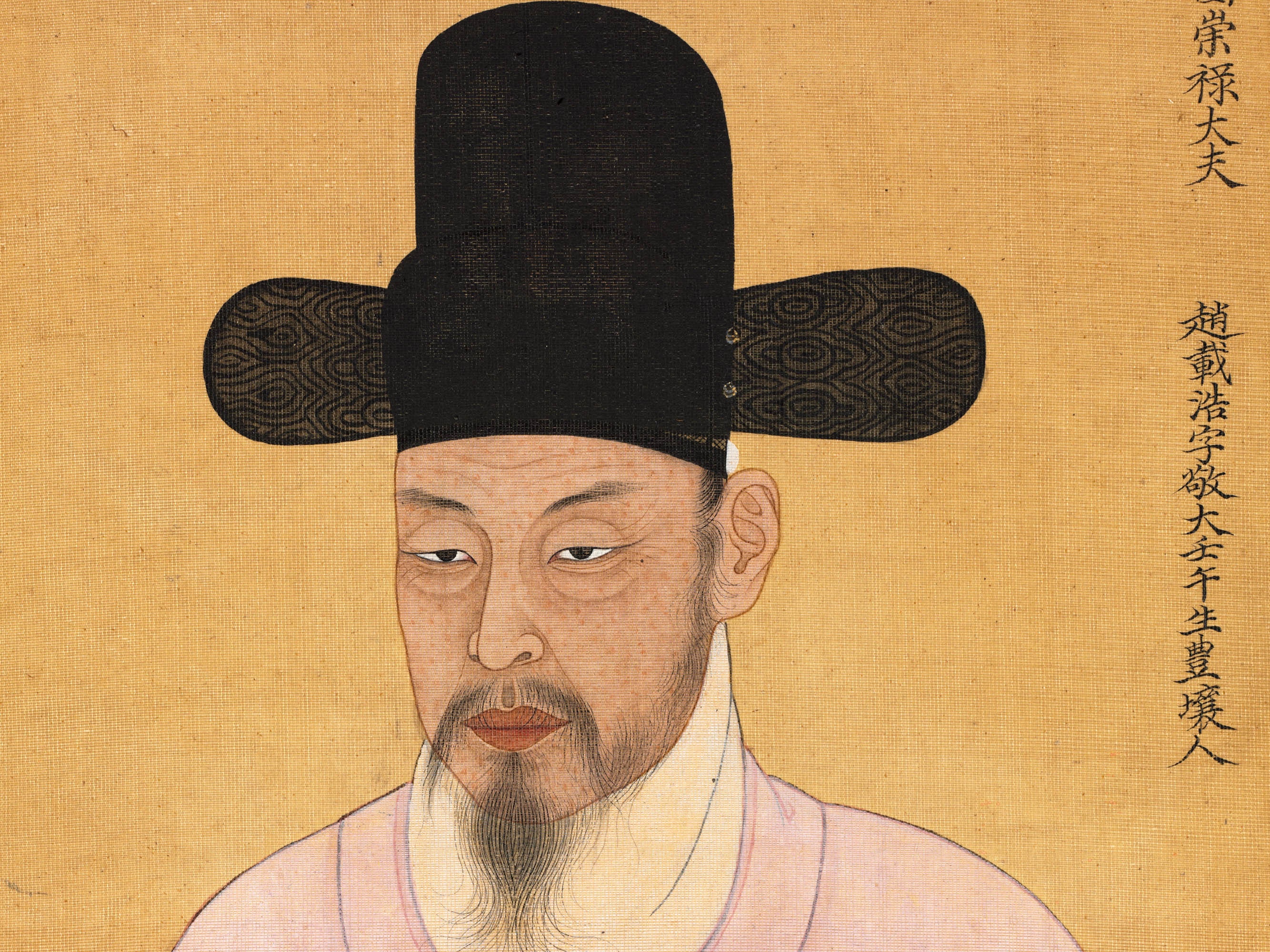 Vintage Korean Wall Art Korean Portrait Painting Joseon - Etsy