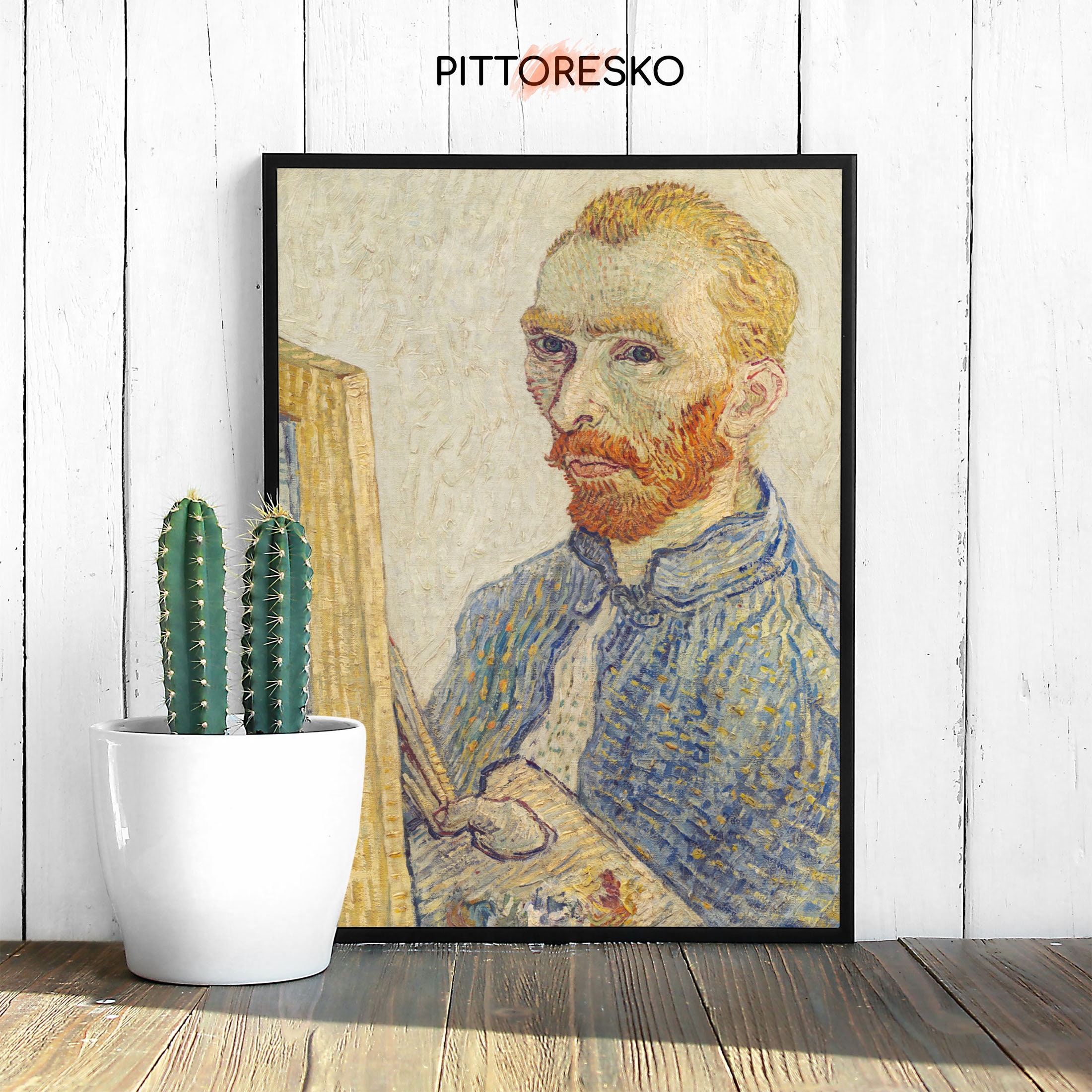 Vincent Van Gogh Printable Self Portrait Van Gogh Art Print - Etsy