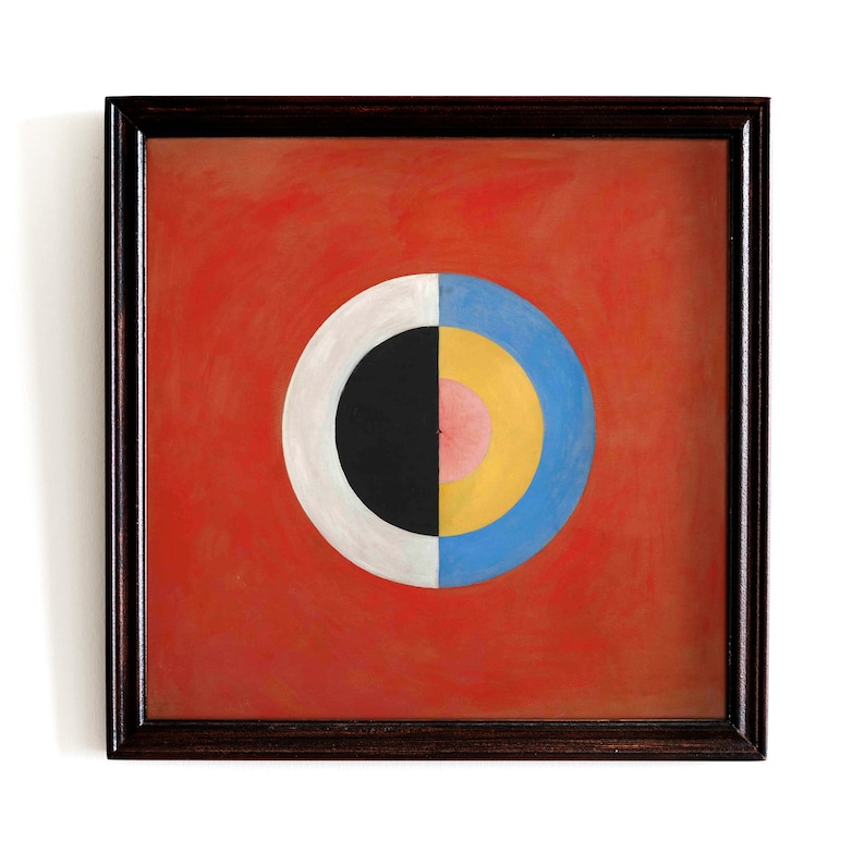 Whimsical Hilma Af Klint One Piece Poster for Abstract Room Decor ...