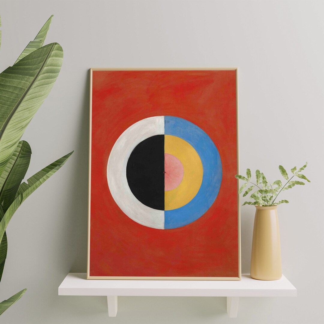 Whimsical Hilma Af Klint One Piece Poster for Abstract Room Decor ...