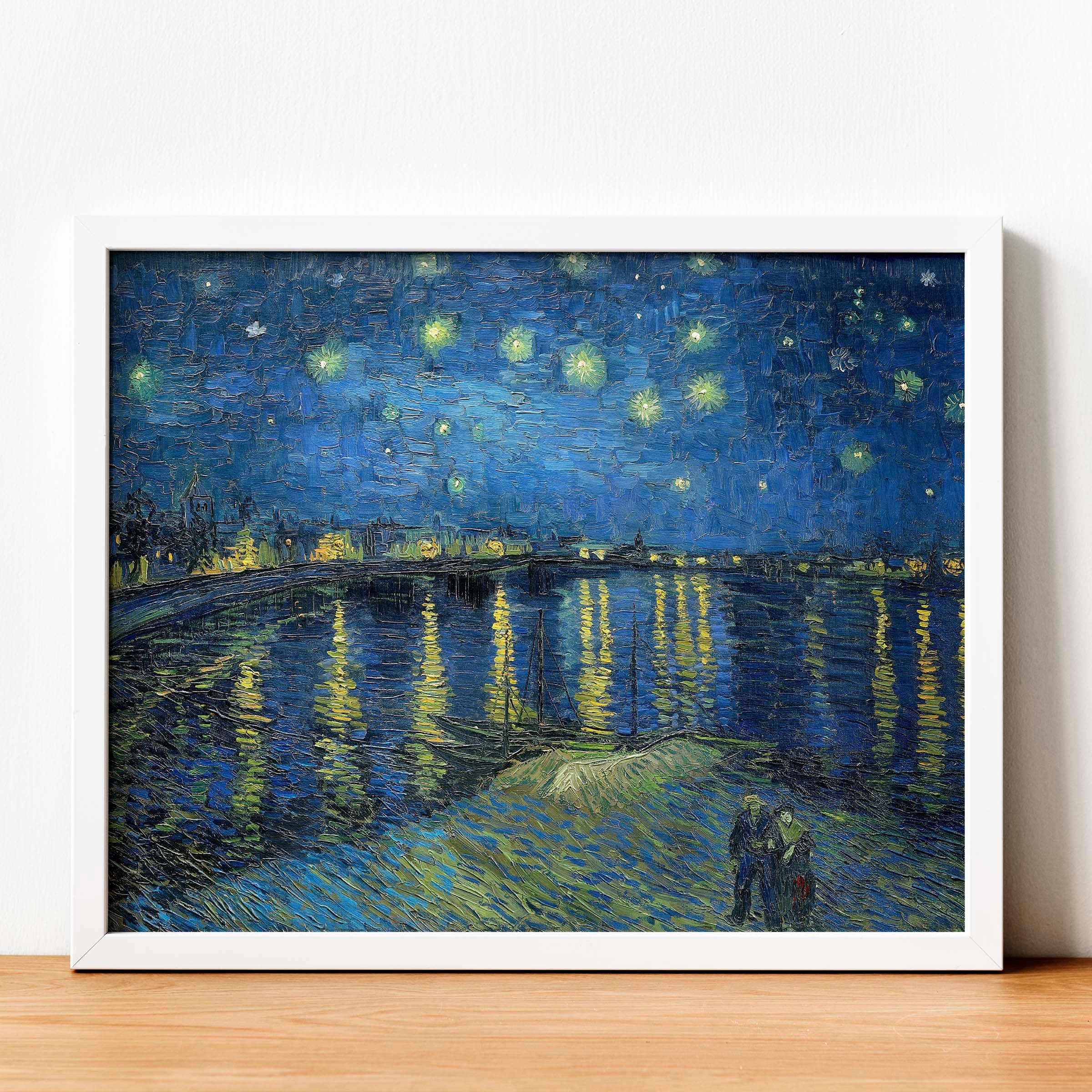 Vincent Van Gogh Starry Night Printable Wall Art Van Gogh - Etsy