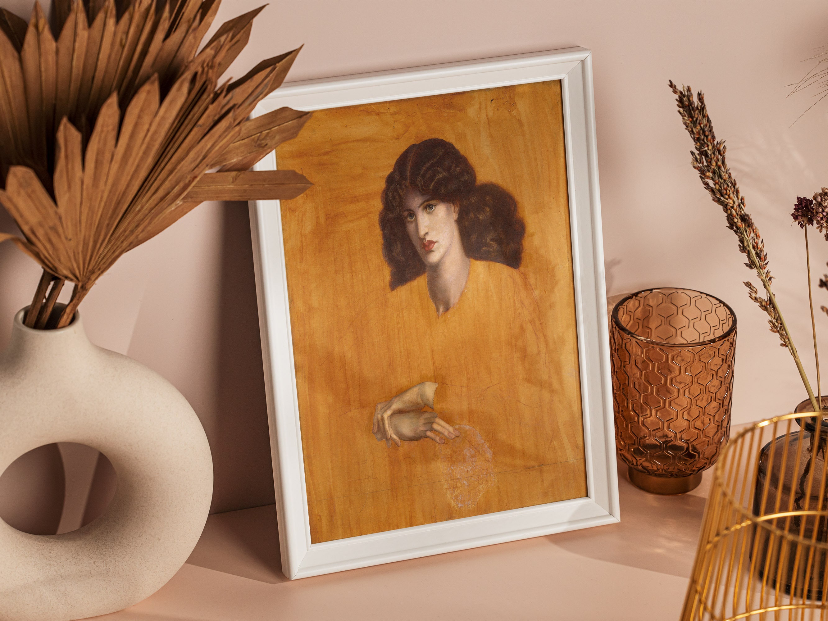 Dante Gabriel Rossetti Large Wall Art Woman at the Window the - Etsy