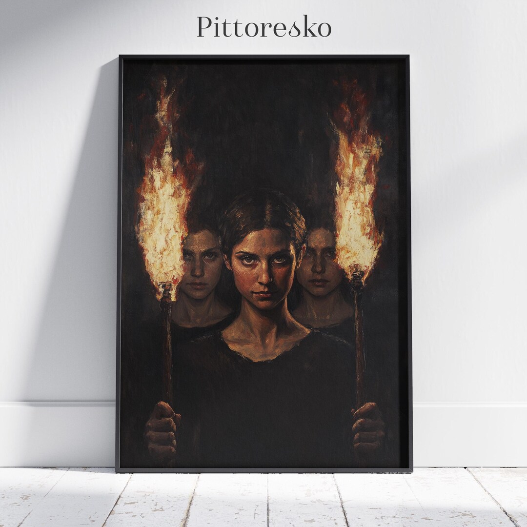 Digital Print of Hecate Greek Divinity of Witchcraft Magic Underworld ...