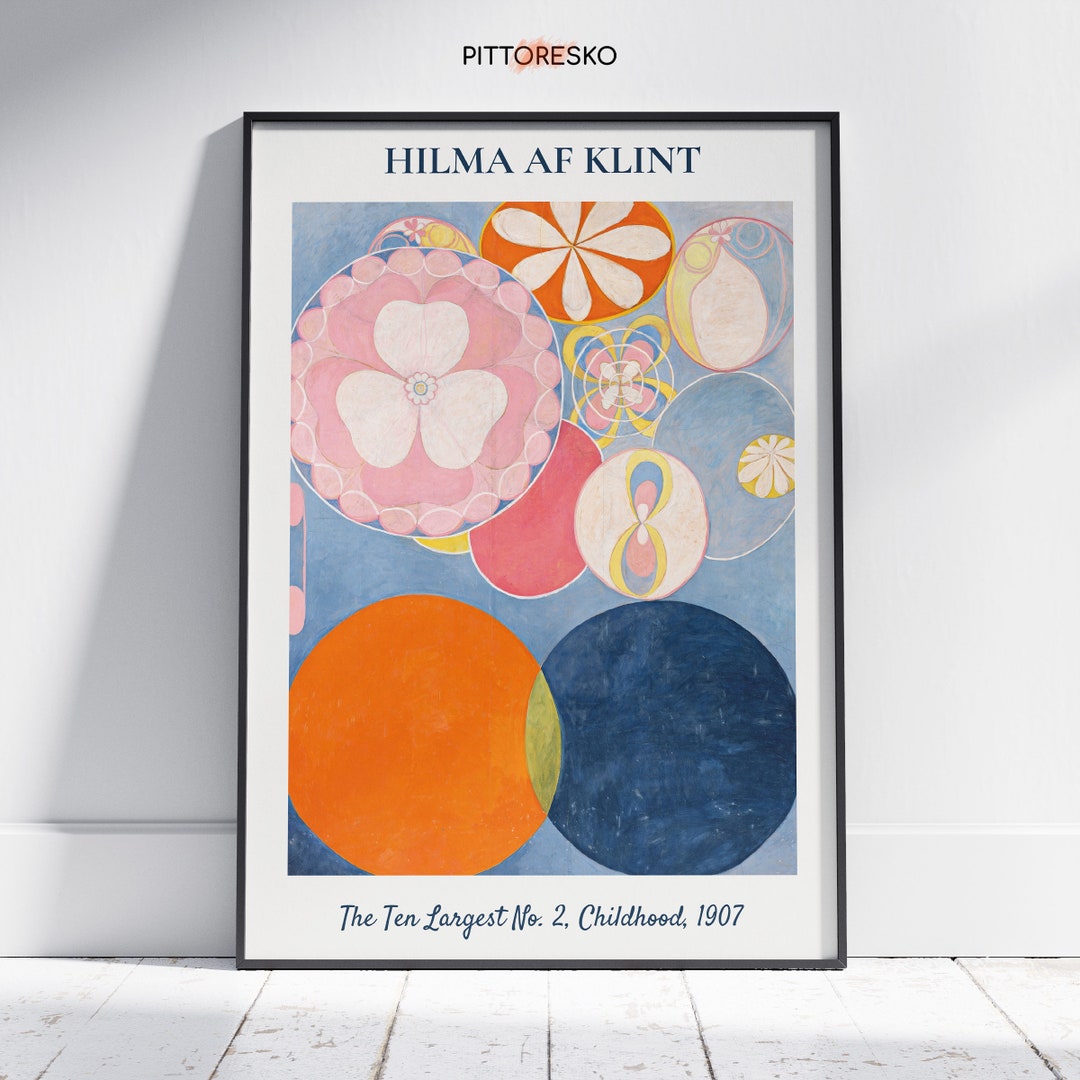 Hilma Af Klint the Ten Largest Abstract Scandinavian Painting for Indie ...