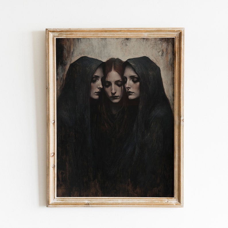 Digital Wall Art Hecate Triple Goddess of Greek Mythology, Hekate ...