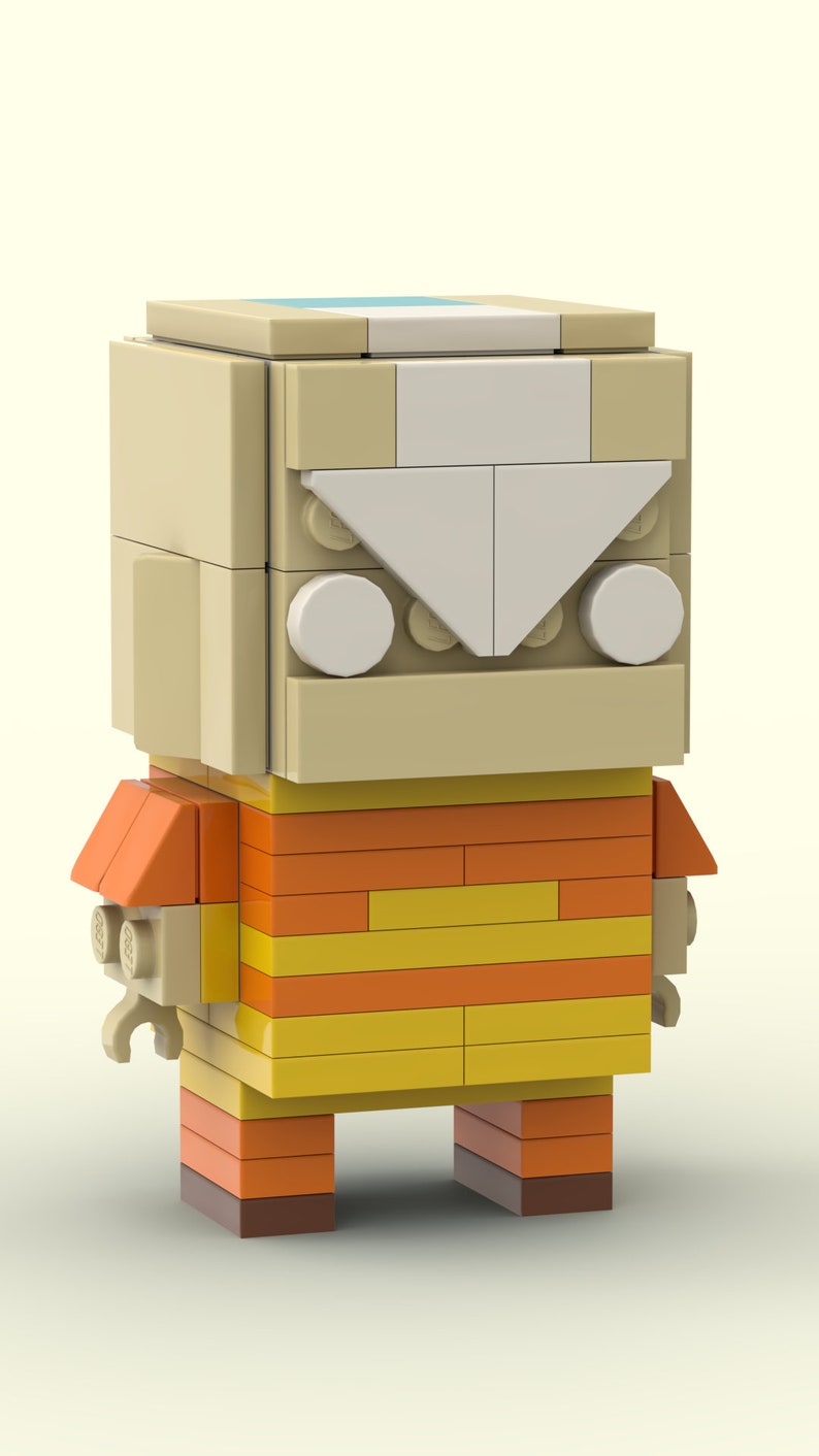 Lego Avatar the Last Airbender Custom Brickheadz Figures: - Etsy