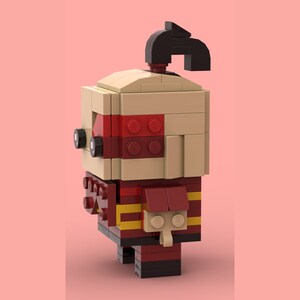 Lego Avatar the Last Airbender Custom Brickheadz Figures: Aang, Katara ...