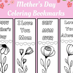 Camping Coloring Bookmarks, Printable Coloring Bookmarks, Camping ...