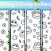 Cute Frog Coloring Bookmarks, Frog Themed Bookmarks, Printable Frog ...