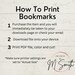 Printable Coloring Bookmarks: Reading Rewards for Kids (digital ...