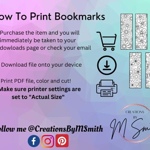 Nature Coloring Bookmarks, Coloring for Adults, Kids Coloring Bookmarks ...