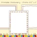School Stationery Set: Printable Writing Paper (PDF) - Etsy