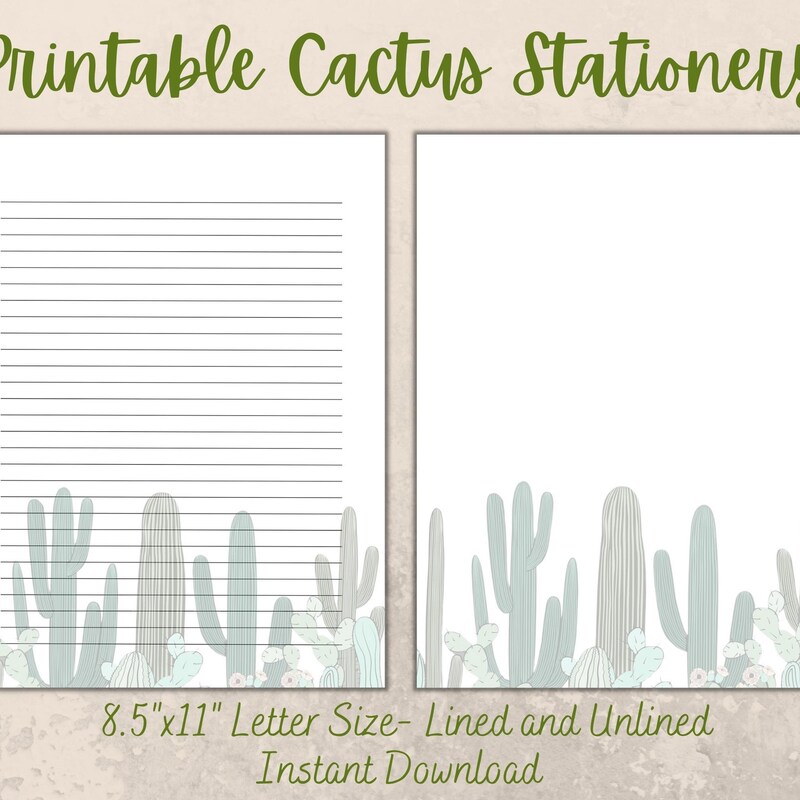 Writing Paper - Etsy