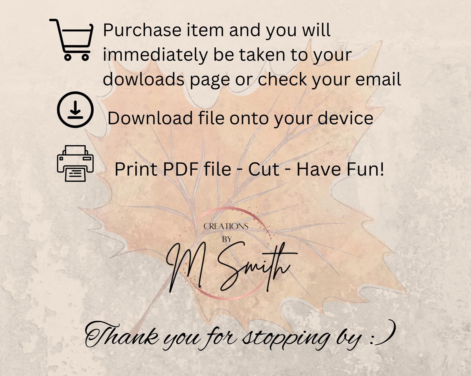 Printable Fall Gift Tags, Autumn Gift Tags, Cupcake Toppers, Autumn ...