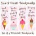 Printable Ice Cream Bookmarks: Summer Reading for Kids (PDF) - Etsy
