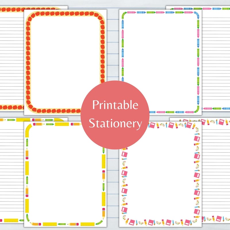 Kids Stationery - Etsy