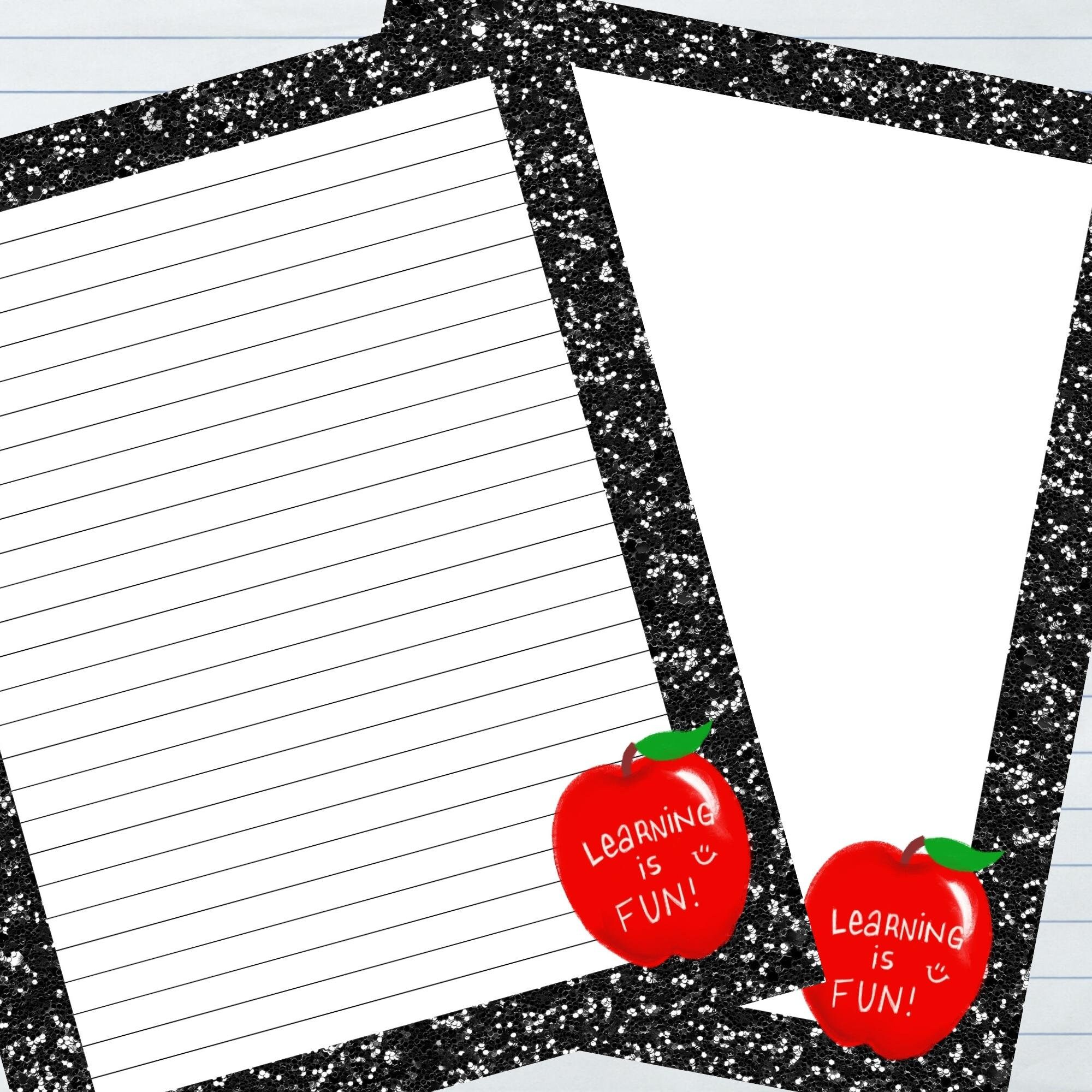 Teacher Stationery, Printable School Stationery, Fun Writing Paper ...