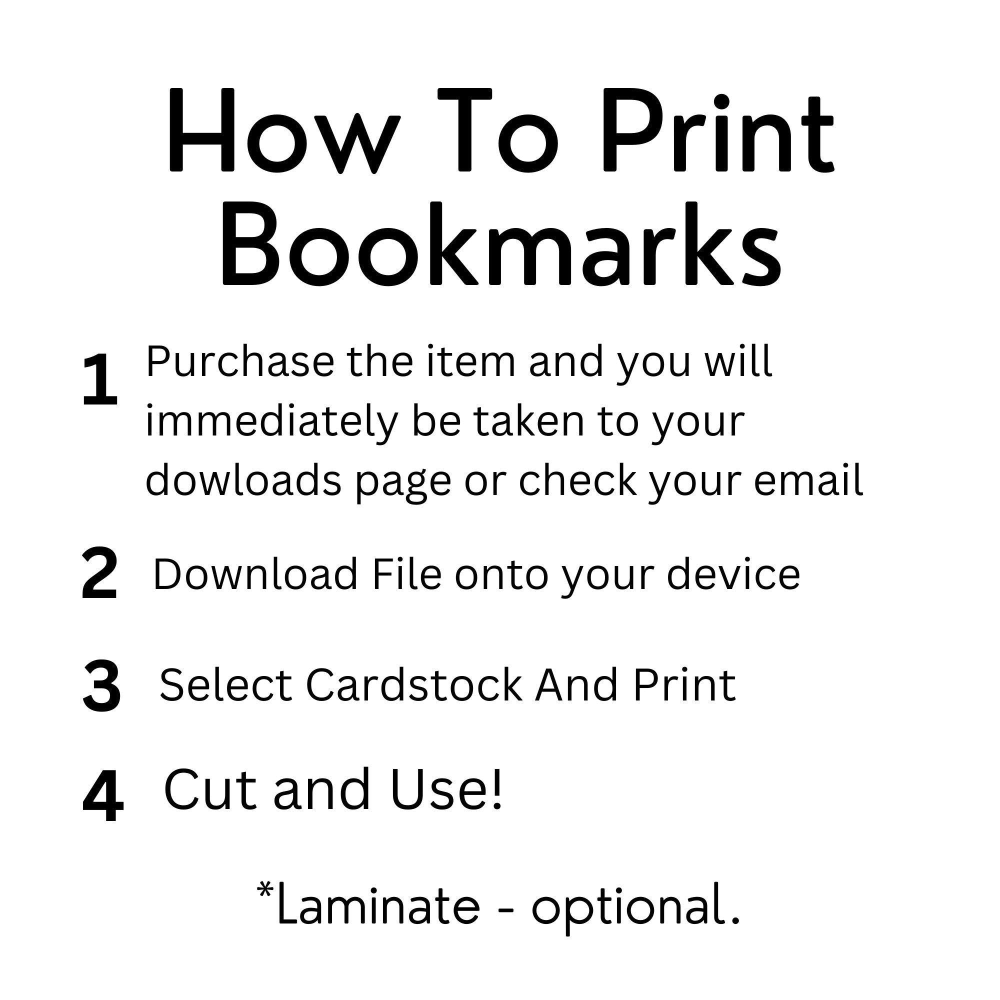 Watercolor Bookmarks, Sunset Bookmarks, Printable Beach Bookmarks ...